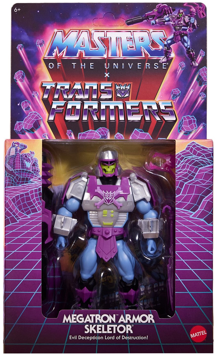 Masters of the Universe x Transformers: Megatron Armor Skeletor ...